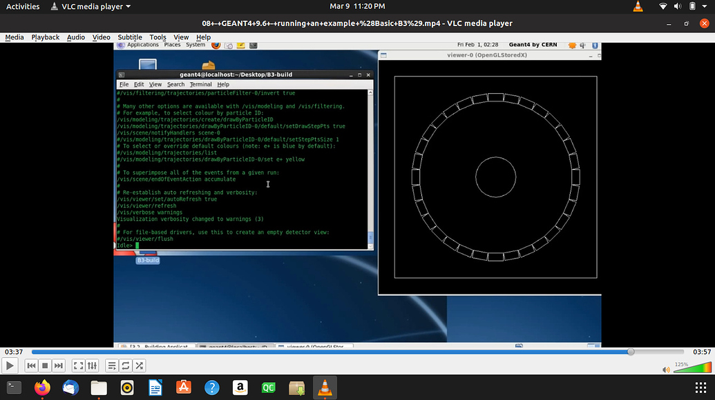 Visualization Of Geant4 Basic Example 2 By Bmorgan Getting Started Geant4 Forum