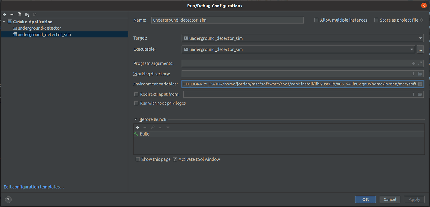 Running Geant4 with CLION - Getting Started - Geant4 Forum