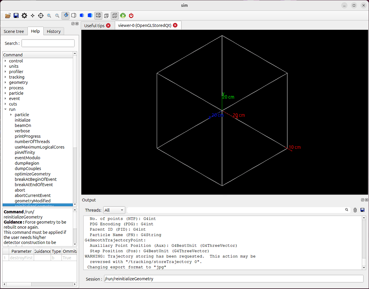 How to modify a geometry using messengers in interactive mode - #3 by montarou - Recording ...