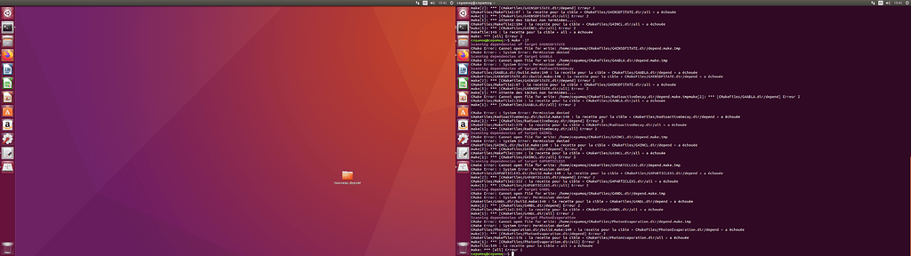 Error for geant4 installation - Getting Started - Geant4 Forum