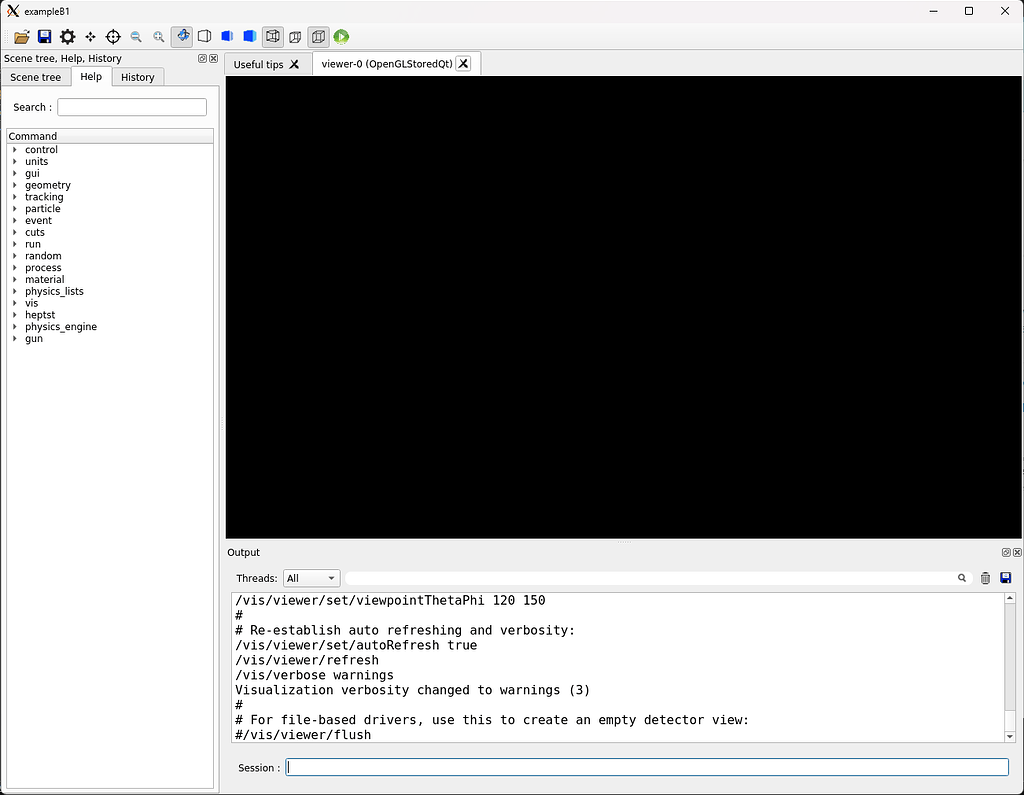 Geant4 GUI cannot show geometry in WSL2 - Recording, Visualizing and Persisting Data - Geant4 Forum