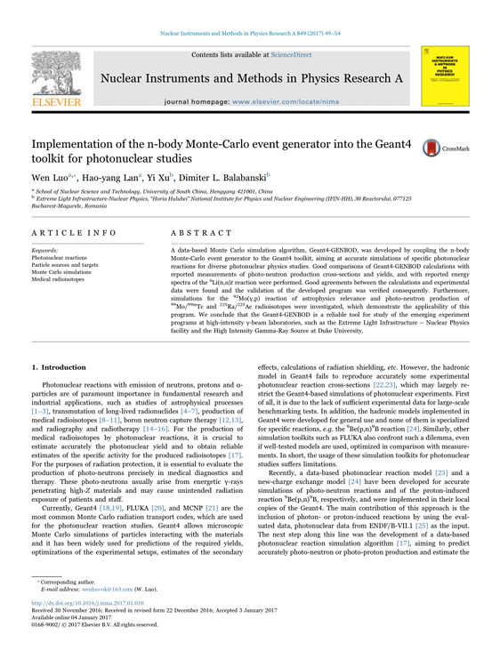 Custom cross-section for hadronic processes - Physics Processes, Models and Cross Sections ...