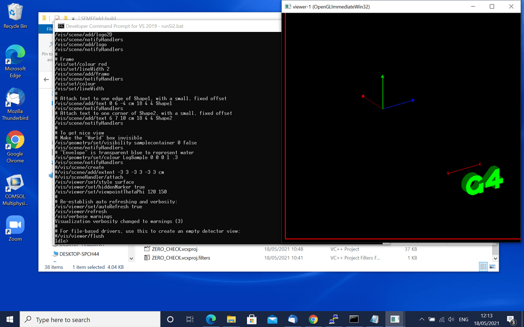 Trajectories disappear at end of run - Recording, Visualizing and Persisting Data - Geant4 Forum