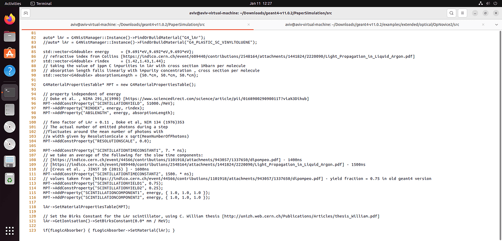 Problems with tracking scintillation photons - Particles, Track, Event, Run and Biasing - Geant4 ...