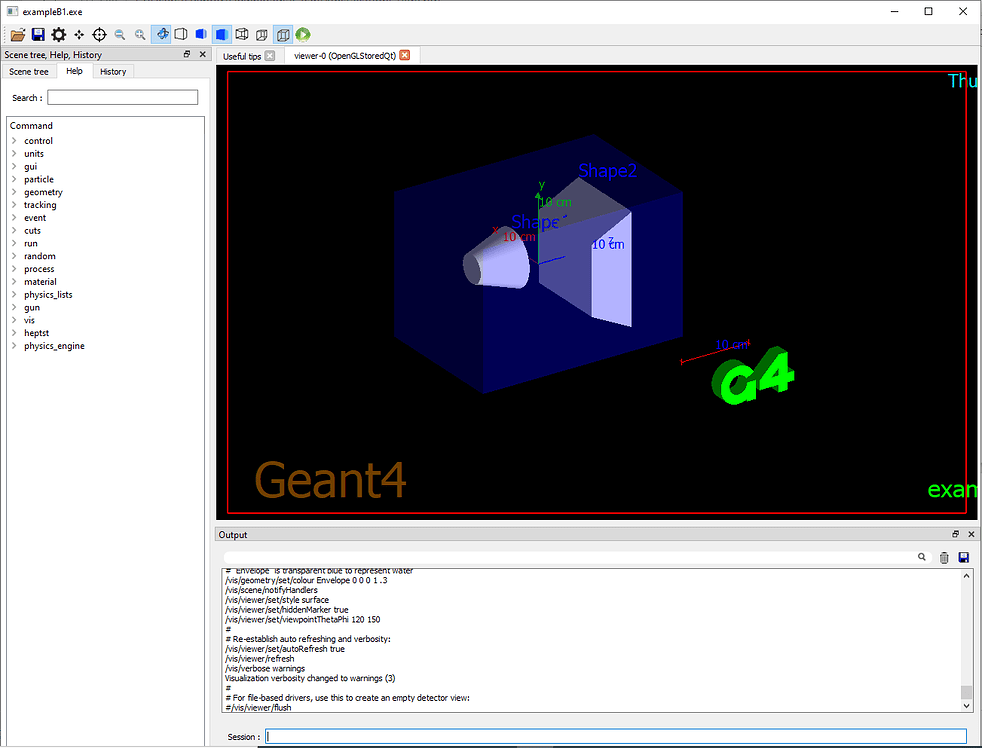 Error using Qt in window - Getting Started - Geant4 Forum