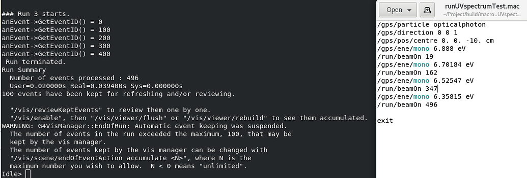 Why I cannot use exit on macro file? - Getting Started - Geant4 Forum