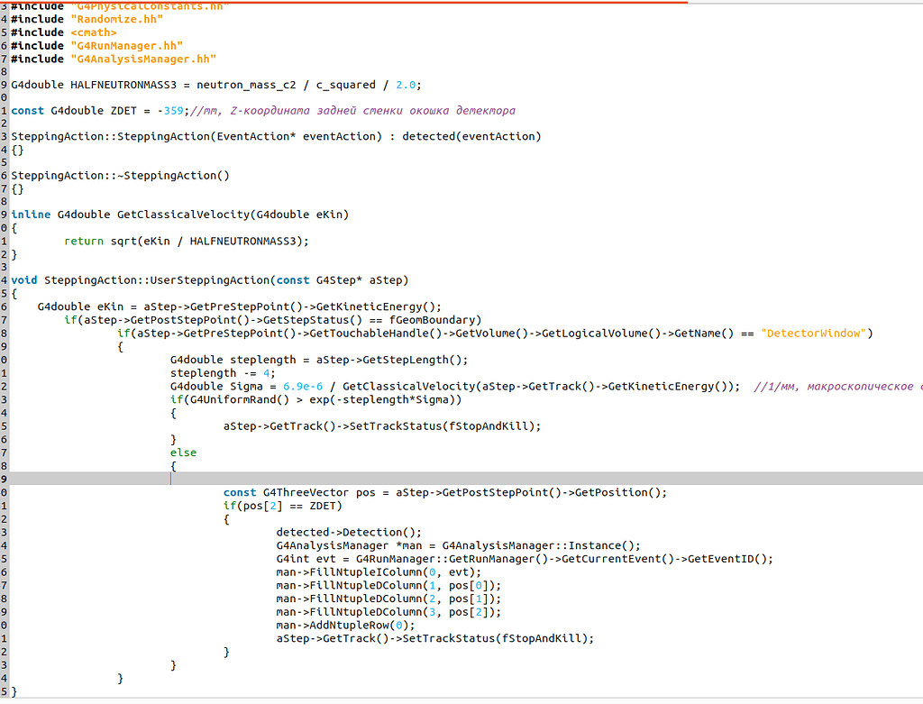 Using Getmomentumdirection Particles Track Event Run And Biasing Geant4 Forum