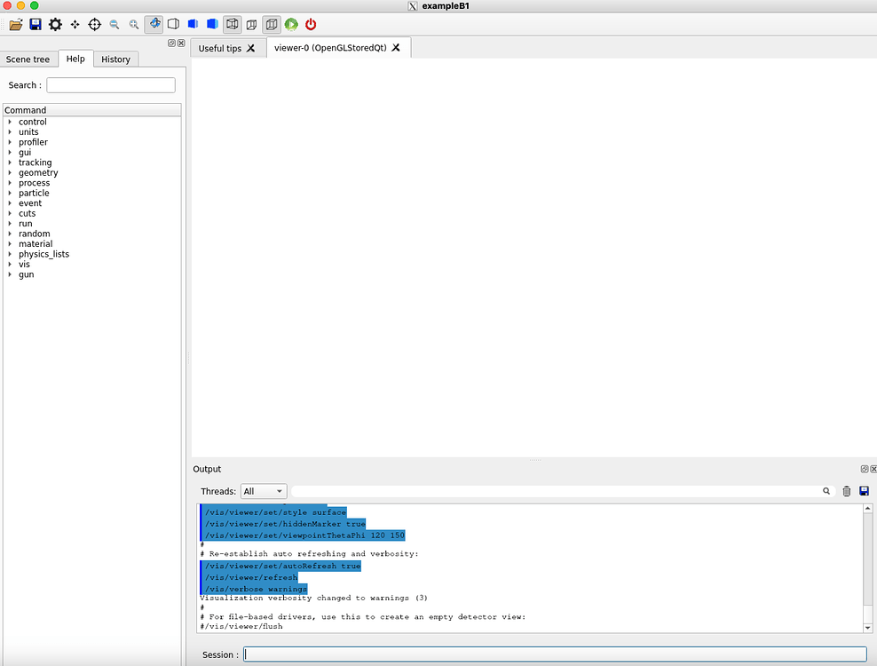 A problem in visualization with qt - Getting Started - Geant4 Forum