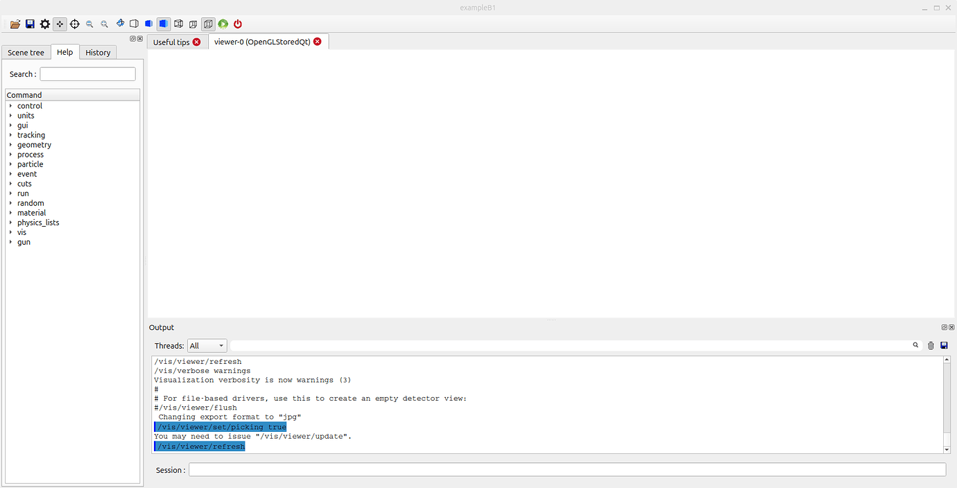 How to visualized the geometry - Getting Started - Geant4 Forum