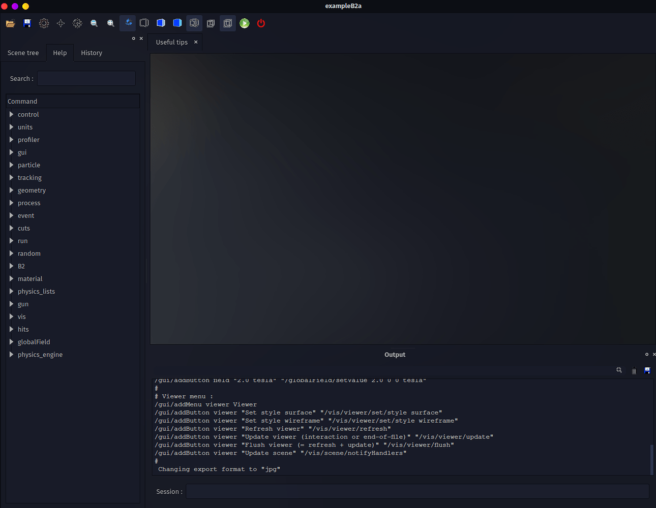 Cannot Visualize Anything In Getting Started Geant4 Forum