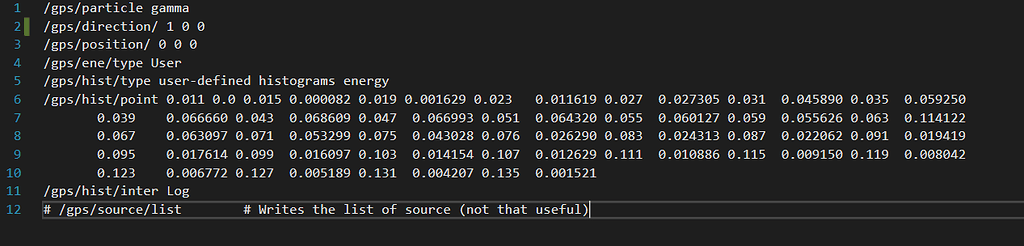 How to create a cone beam - Particles, Track, Event, Run and Biasing ...