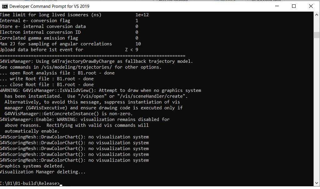 Scoring Mesh Visualization Problem Recording Visualizing And Persisting Data Geant4 Forum
