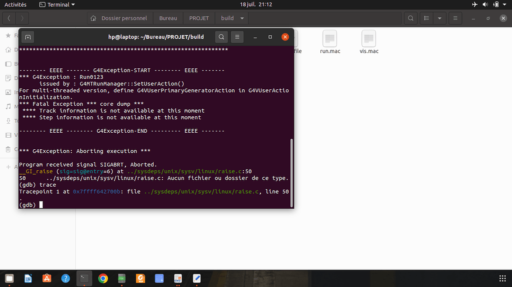 Error on ActionInitialization - Getting Started - Geant4 Forum