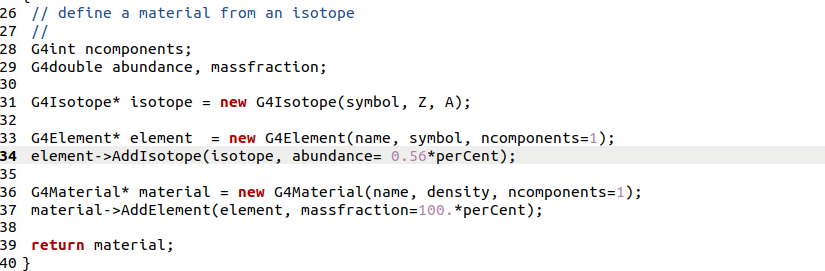 How to describe the abundance in Hadr03 - Physics Processes, Models and Cross Sections - Geant4 ...