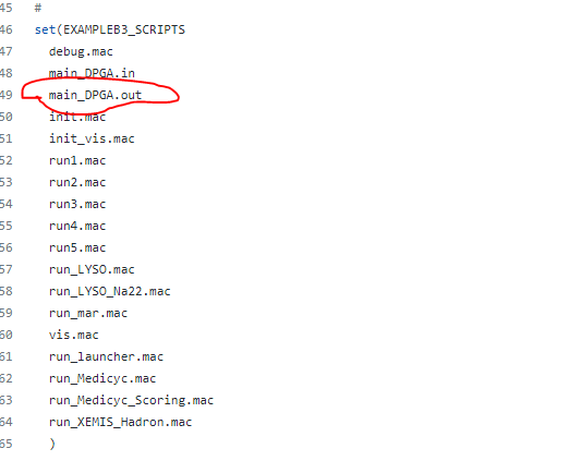 SCRIPTS CMake Lists Files Getting Started Geant4 Forum